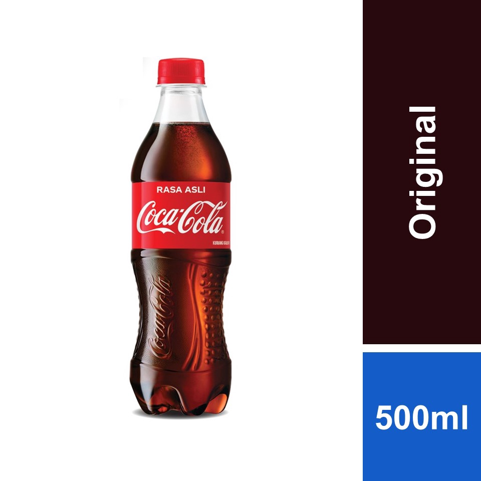 Coca-Cola Rasa Asli 500ml | Shopee Malaysia