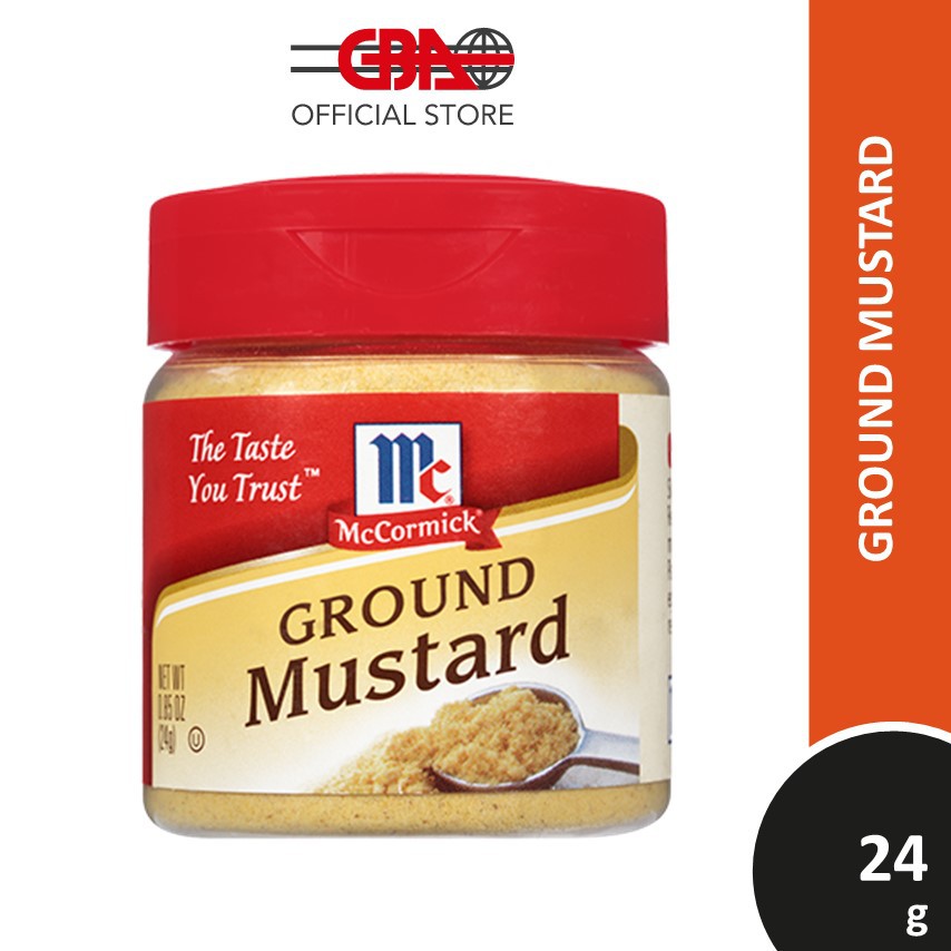 McCormick Ground Mustard 24g | Shopee Malaysia