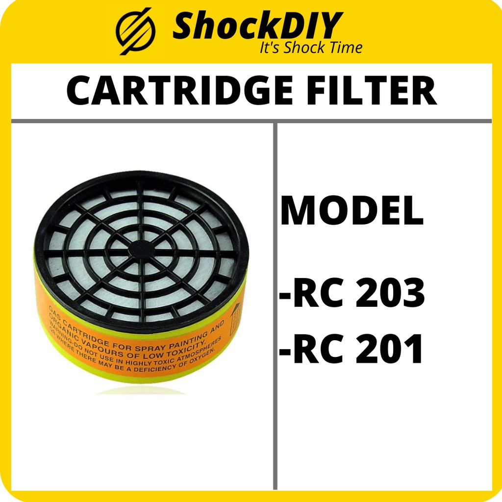 RC201 / RC203 Mask Cartridge / Chemical Mask Cartridge / Mask refill ...