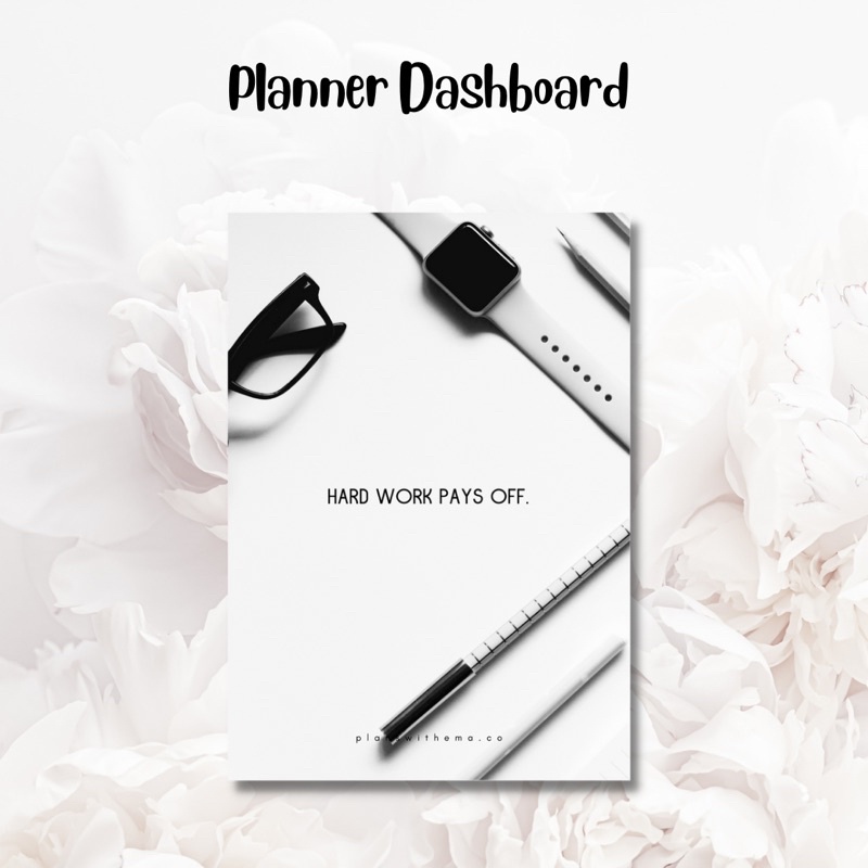 Hard Work Planner Dashboard | Shopee Malaysia