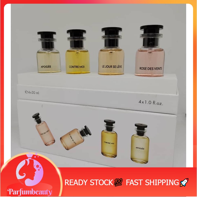 ORIGINAL_Lv perfume Gift Set 4in1 30ml | Shopee Malaysia