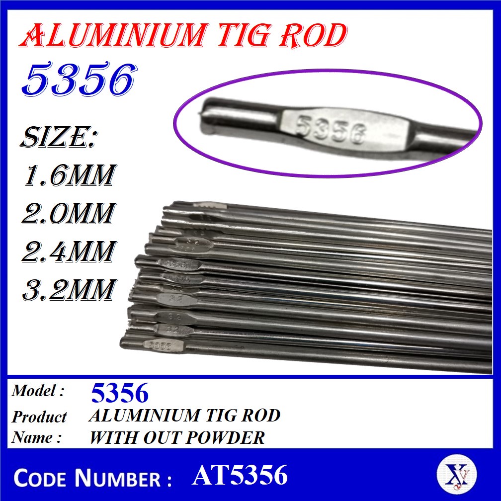 AT5356 (0.3KG, 0.5KG 1.0KG) 1M ER5356 ALUMINIUM TIG WELDING ROD W/OUT ...