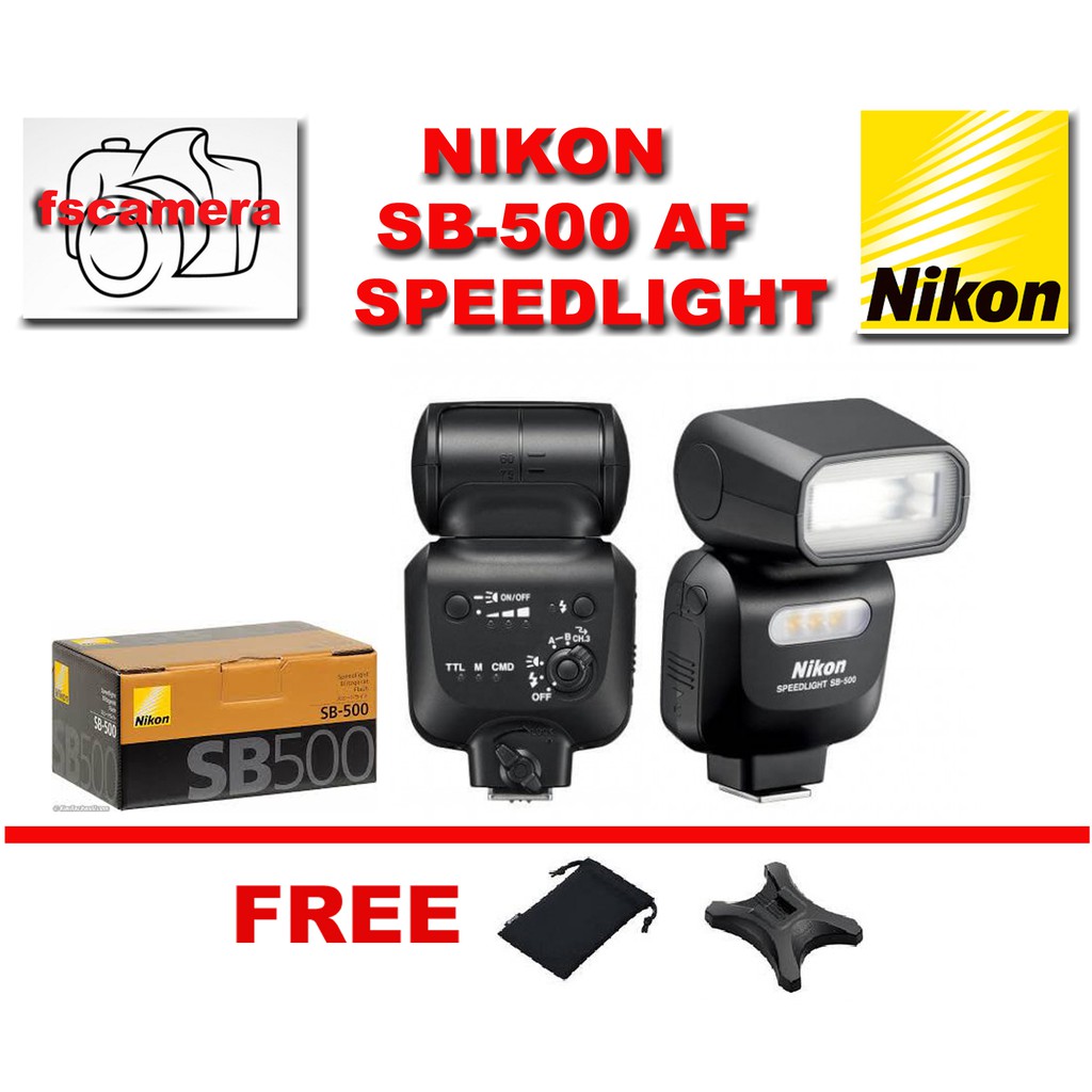 ORIGINAL Nikon SB-500 AF Speedlight (Nikon Malaysia) | Shopee Malaysia