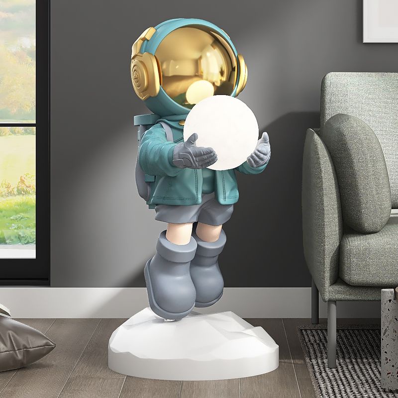 Astronaut Large Floor Decoration Home Housewarming Gift Living Room ...