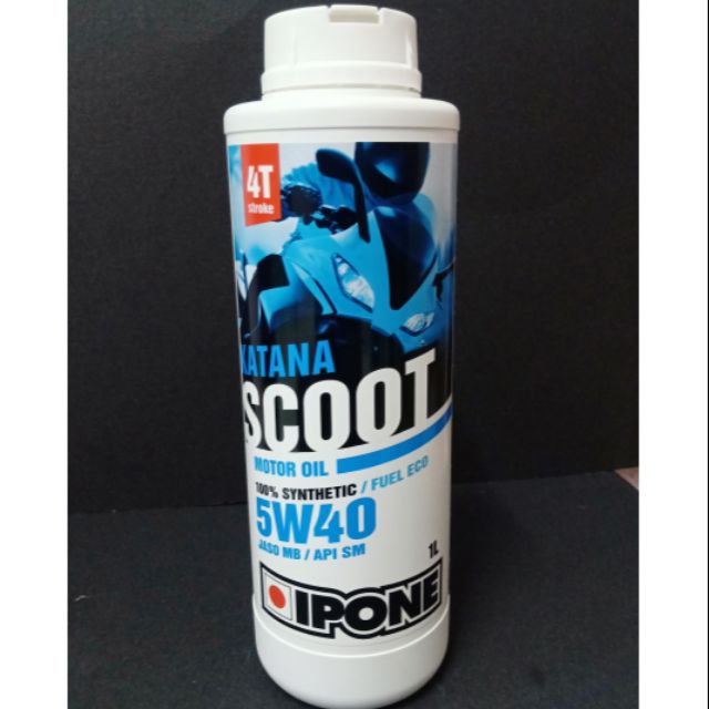 Ipone Fully Synthetic Scooter Engine Oil for NVX, N, Xmax, Honda ADV ...