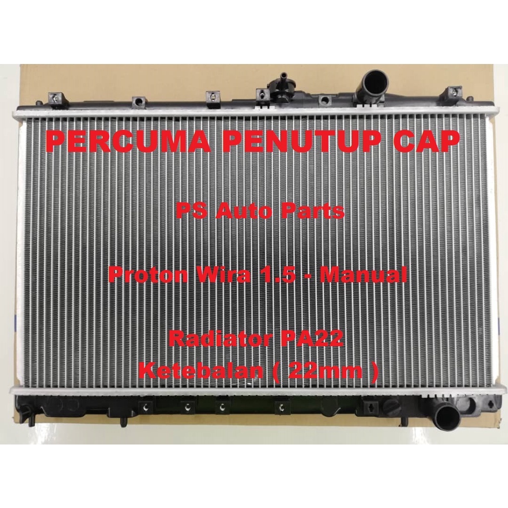 PERCUMA CAP Radiator Proton Wira 1.5 Manual Tangki Air Kereta Ketebalan ...