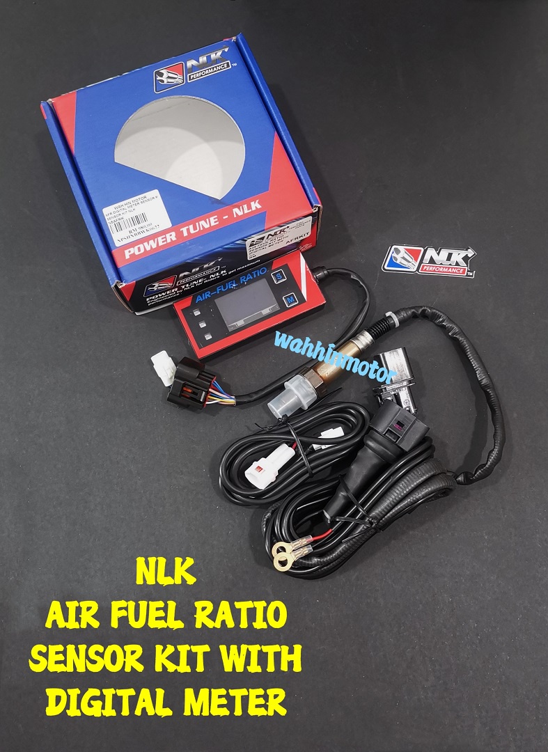[ NLK PERFORMANCE ] AFR AIR FUEL RATIO SENSOR KIT WITH DIGIAL METER ...