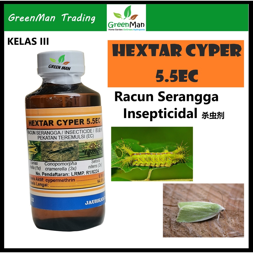 100ml Hextar Cyper 5.5EC- Insecticide/ Racun Serangan 杀虫剂 | Shopee Malaysia