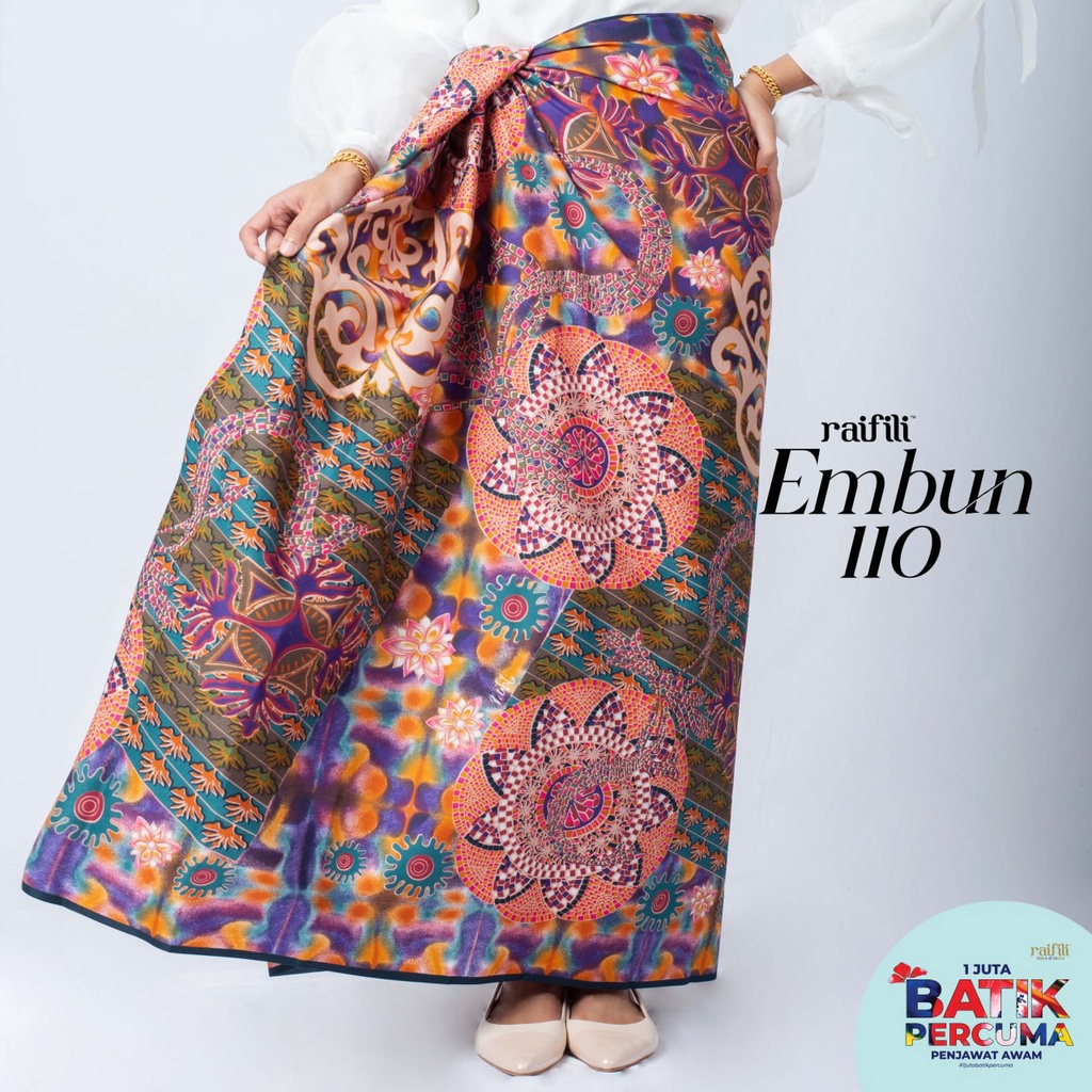 Kain Batik Embun Raifili Ori {09} - BE110, BE111, BE112, BE113, BE114 ...
