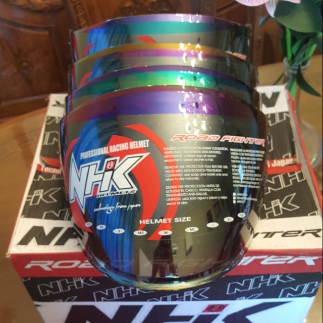NHK R6 VISOR (RAINBOW) | Shopee Malaysia