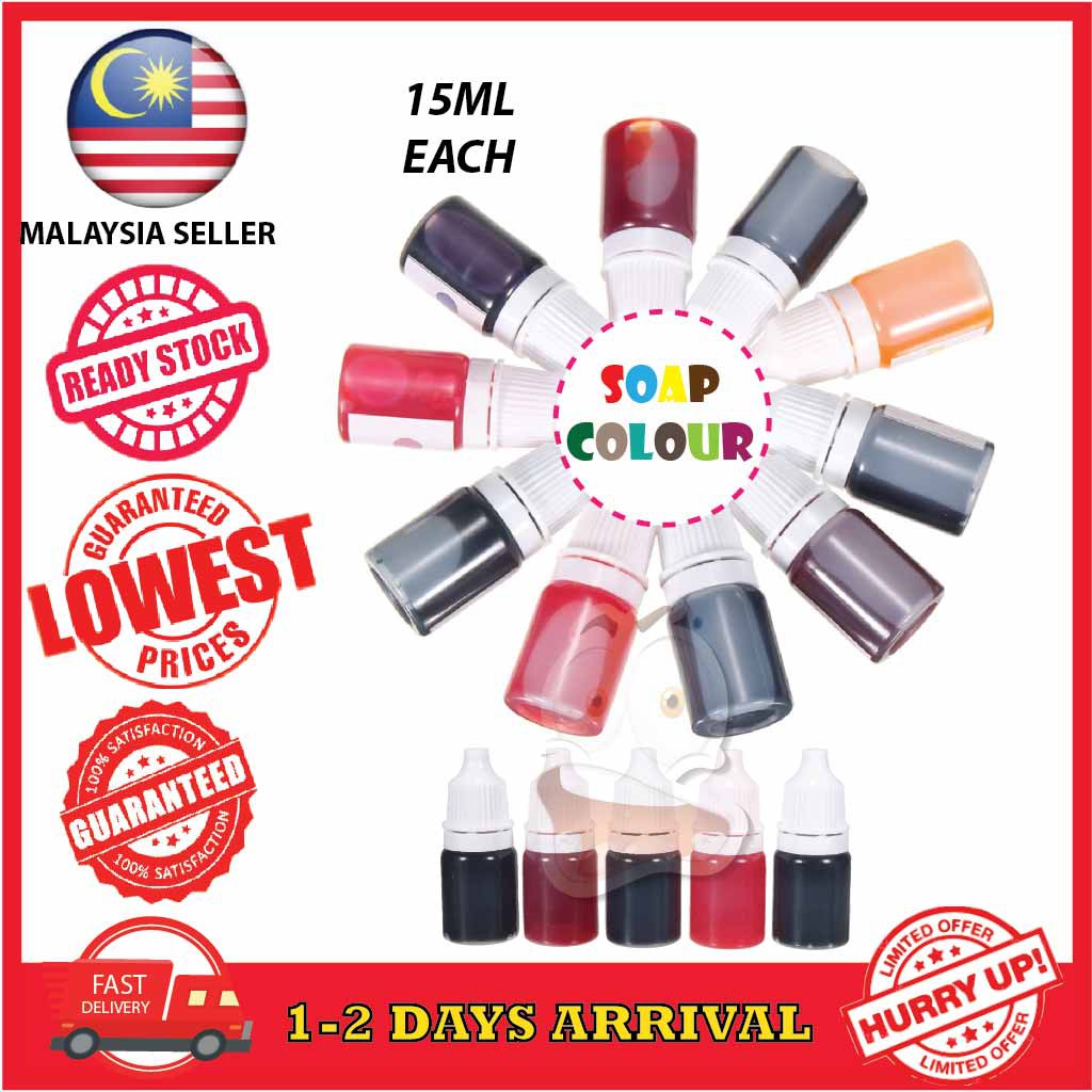 [1 pc] Soap Colouring Liquid Soap Colour DIY Handmade Soap Soap Base ...