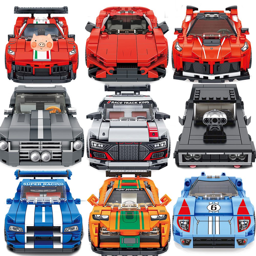 Speed Champions Super Racers Sets Technik Model Building Blocks Toys ...