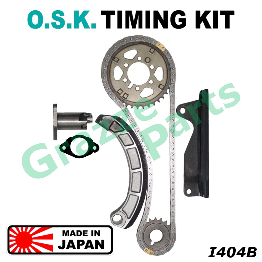 100% Made In Japan O.S.K. Timing Chain Kit Set for Isuzu D-Max 3.0 DMax Diesel 4JJ1-TCN 2004-08/ ...