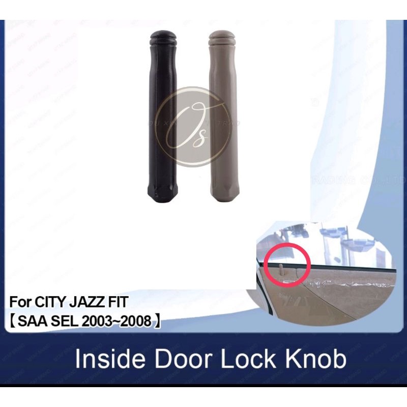 Car Inside Door Lock Knob accord SV4, SO4, HONDA CITY JAZZ SAA SEL 2003 ...