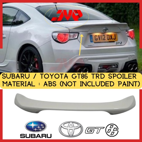 Toyota Gt86 / Subaru TRD Spoiler ABS | Shopee Malaysia