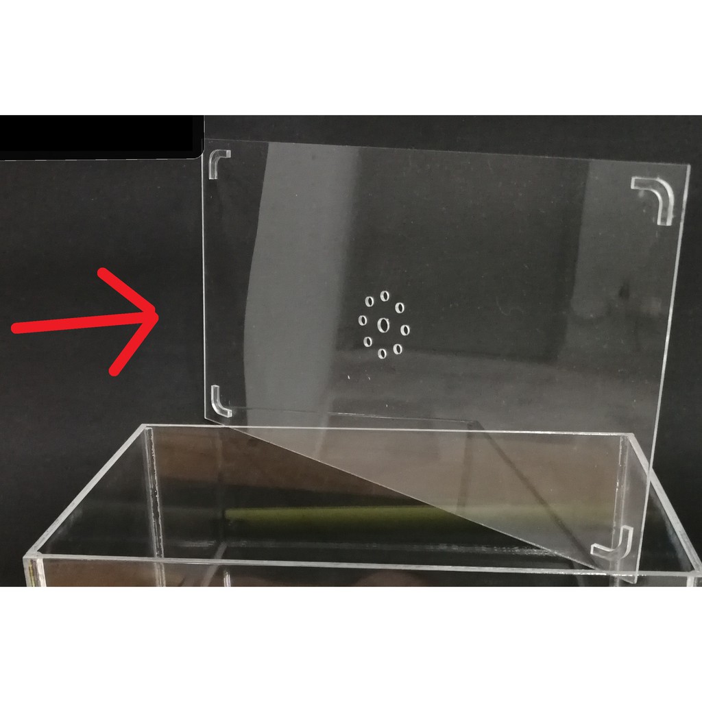 Acrylic Rectangular Aquarium Fish Tank 27cm x 15cm x 15cm | Shopee Malaysia