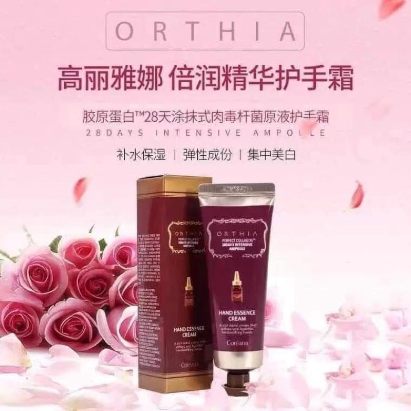 Coreana Orthia Perfect Collagen 28Days Intensive Ampoule Hand Essence ...
