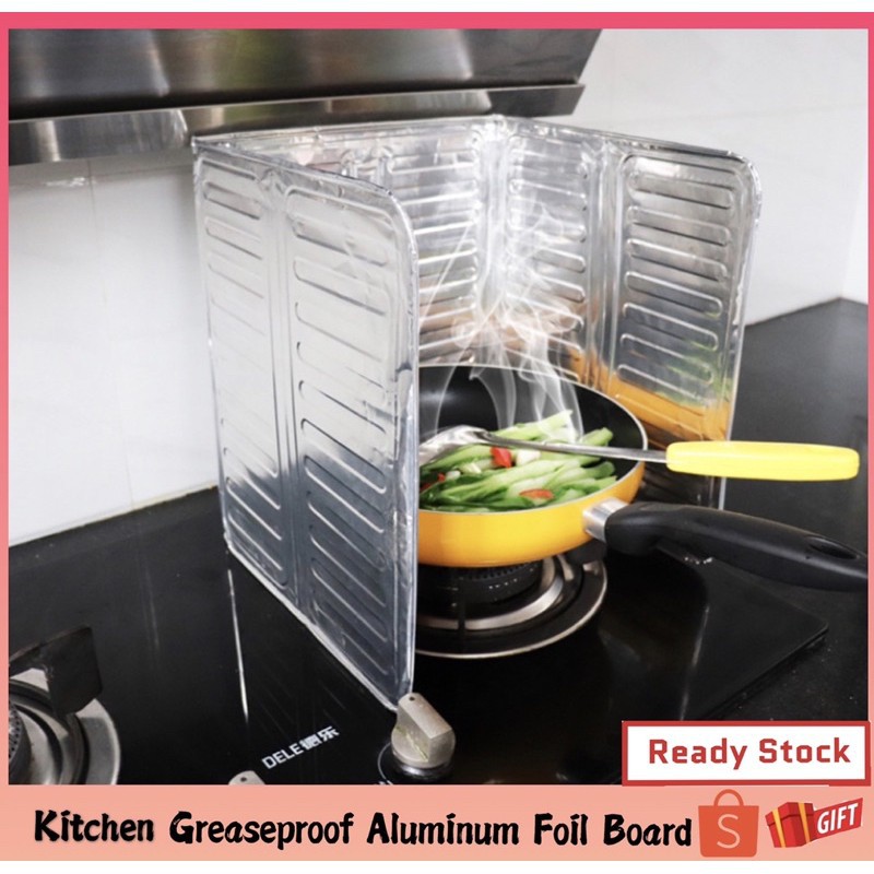 Kitchen Greaseproof Aluminum Foil Board 🔥ReadyStock🔥 厨房隔油板铝箔板 | Shopee ...