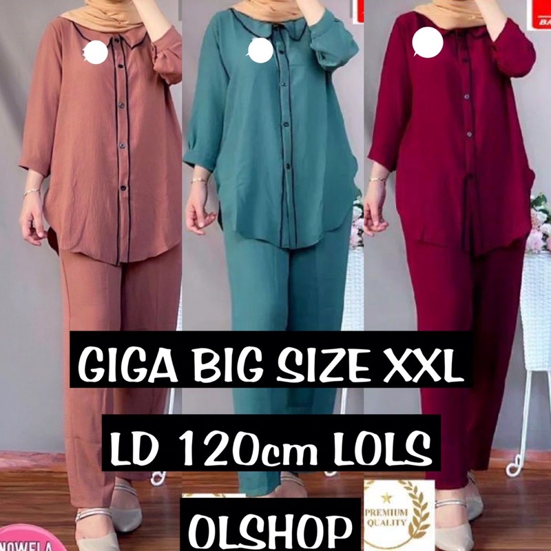 HITAM Jumbo!!! Giga BIG SIZE jumbo XXL LD 120 - S Giga lols jumbo polos ...