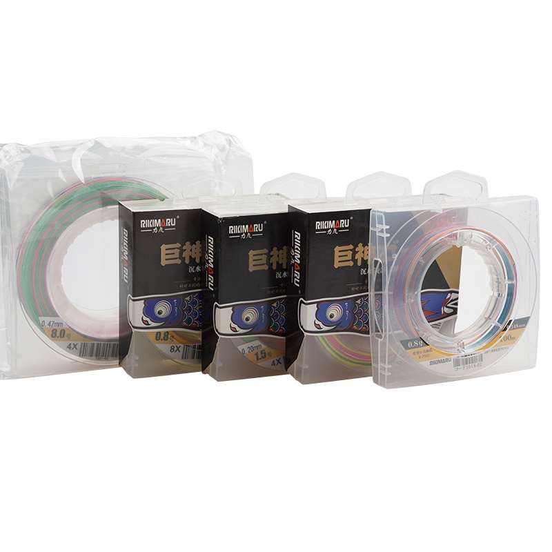 Rikimaru Patent Soft "Sinking Fiber Core PE" Strong 8X 9X Strands ...
