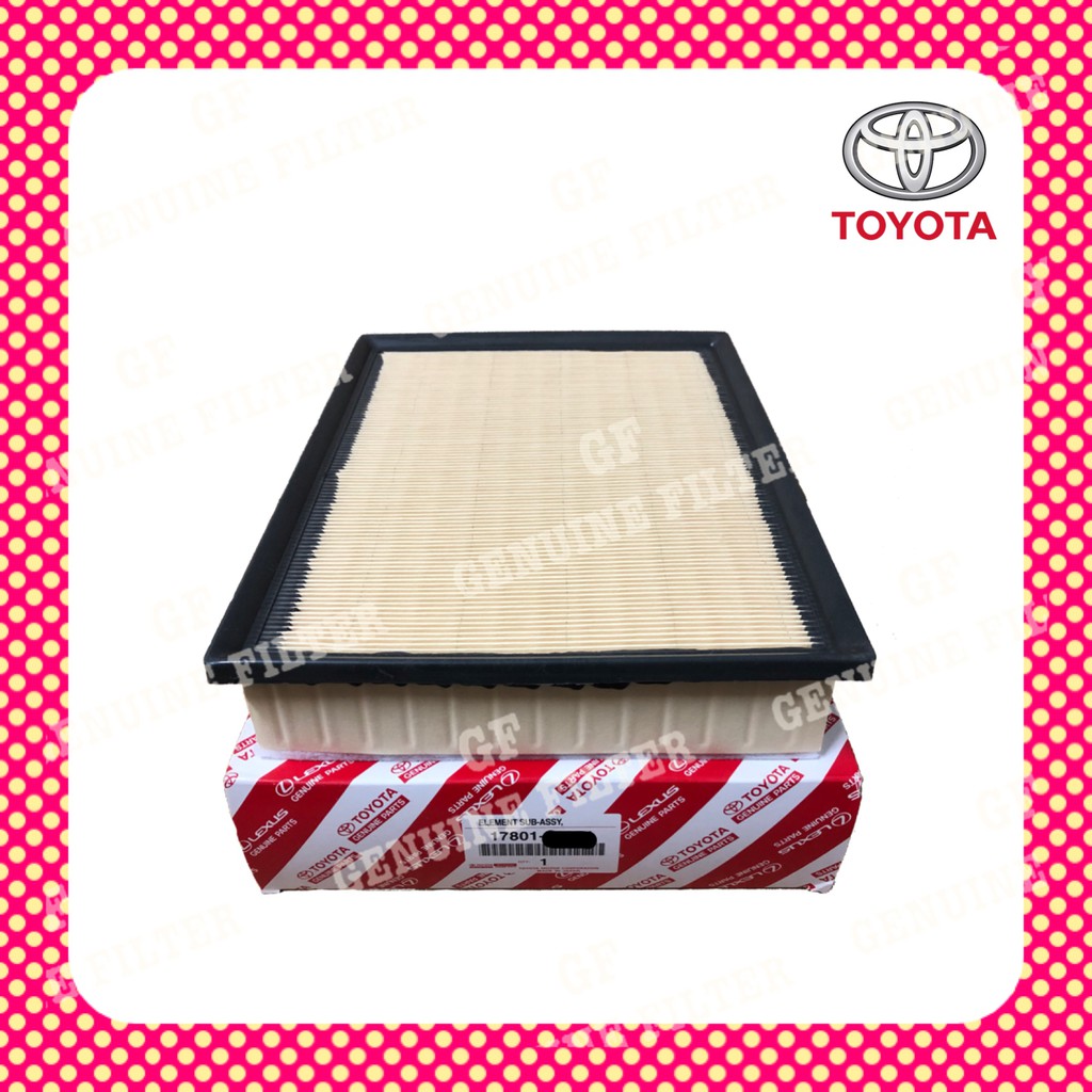 TOYOTA FJ CRUISER LAND CRUISER PRADO LEXUS GX460 AIR FILTER (17801 ...