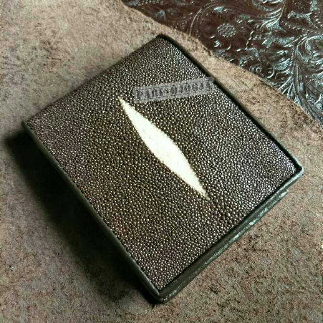Men's Wallet With Oval Diamond Oval Pattern Brown Color | Shopee Malaysia