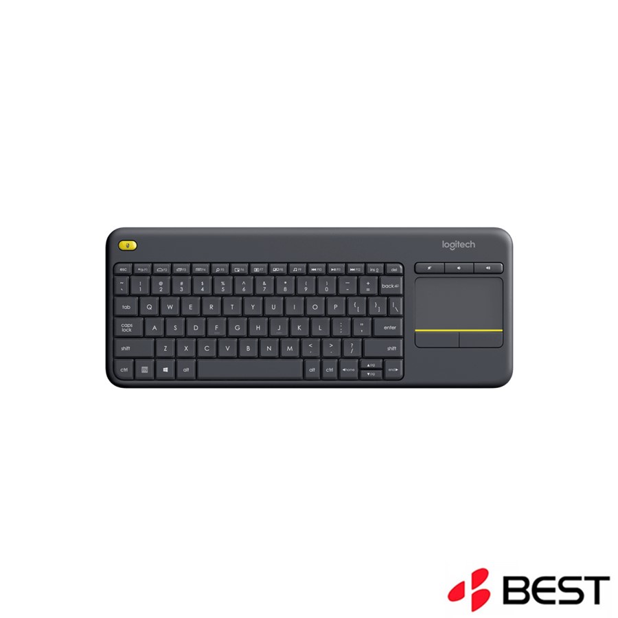 Logitech Wireless Touch Keyboard K400 Plus HTPC Keyboard for PC ...