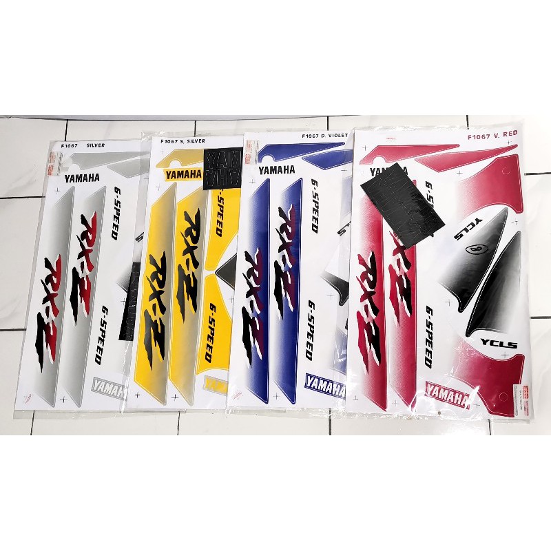 BODY COVER STICKER - RXZ 8TH MODEL 1998 YAHOO MORITAKA | Shopee Malaysia