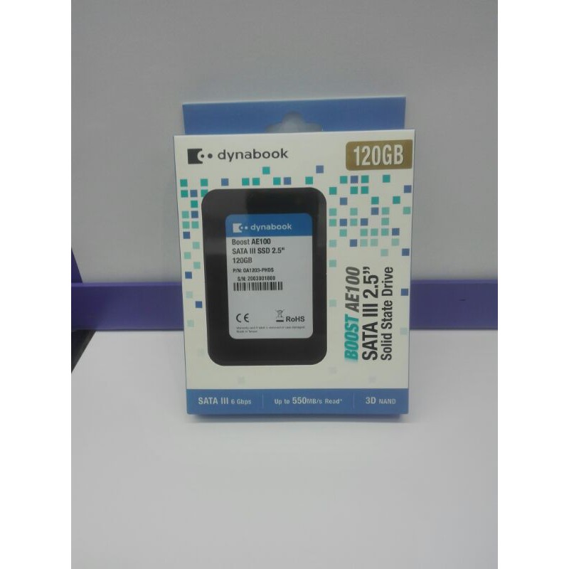 Internal SSD Dynabook 120GB Boost AE100 SATAIII ORIGINAL OFFICIAL ...