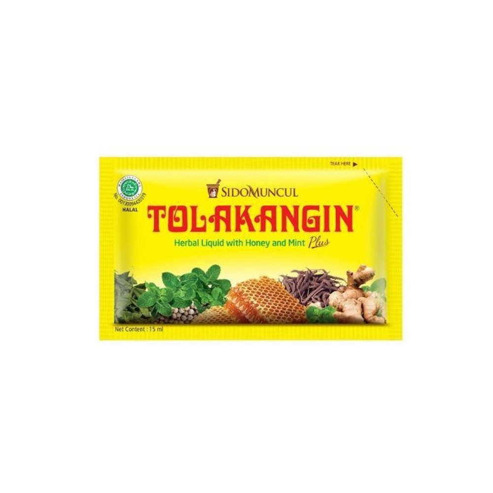 TOLAK ANGIN herbal liquid with honey and mint plus ( 15 ml ) | Shopee ...