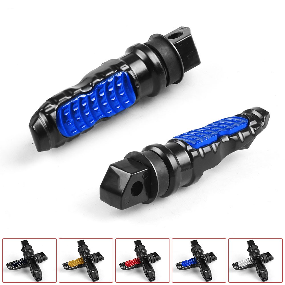 Aluminum motorcycle rear footrest Universal fixed passenger footrest ...