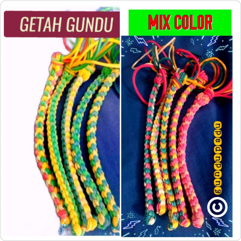 GETAH GUNDU/TAGEN MIX COLOR | Shopee Malaysia