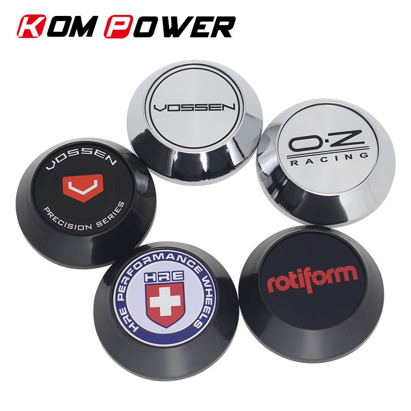 4pcs 65mm car styling vossen center cap for rims hubcap oz racing wheel ...