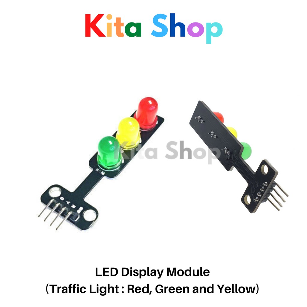 LED Display Module (Traffic Light : Red, Green and Yellow) | Shopee ...