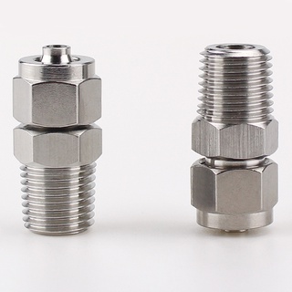 KPC Pneumatic Fitting Quck Screw On Thread 1/8 1/4 3/8 1/2 BSP 4mm 6mm ...