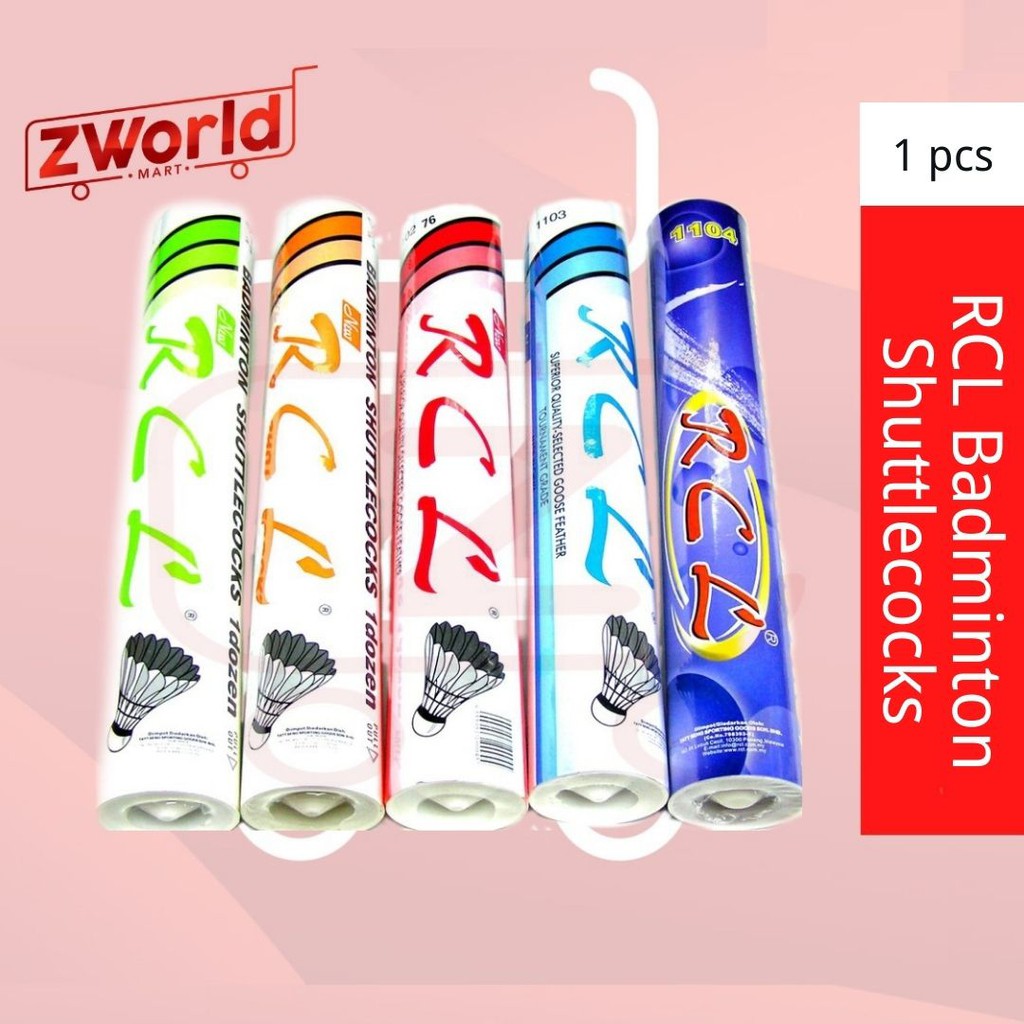 RCL Badminton Shuttlecock/ Bulu Tangkis | Shopee Malaysia