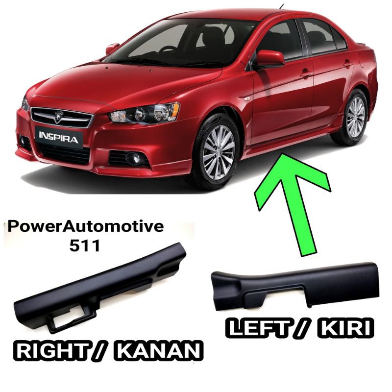 PROTON INSPIRA FRONT DOOR SCUFF PLATE RIGHT AND LEFT | Shopee Malaysia