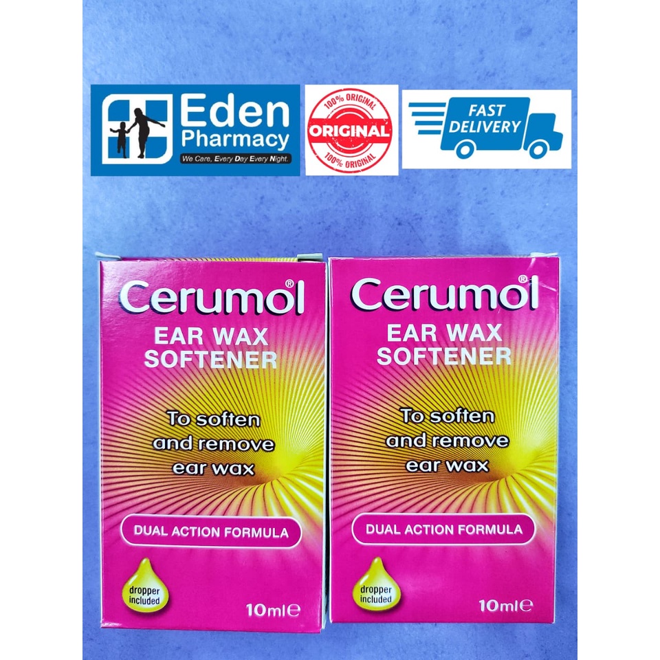 Cerumol Ear Wax Softener ( 2 x 10ml ) Ear Drop | Shopee Malaysia