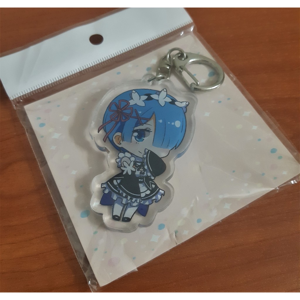Acrylic Keychain [Re:Zero] - Rem | Shopee Malaysia