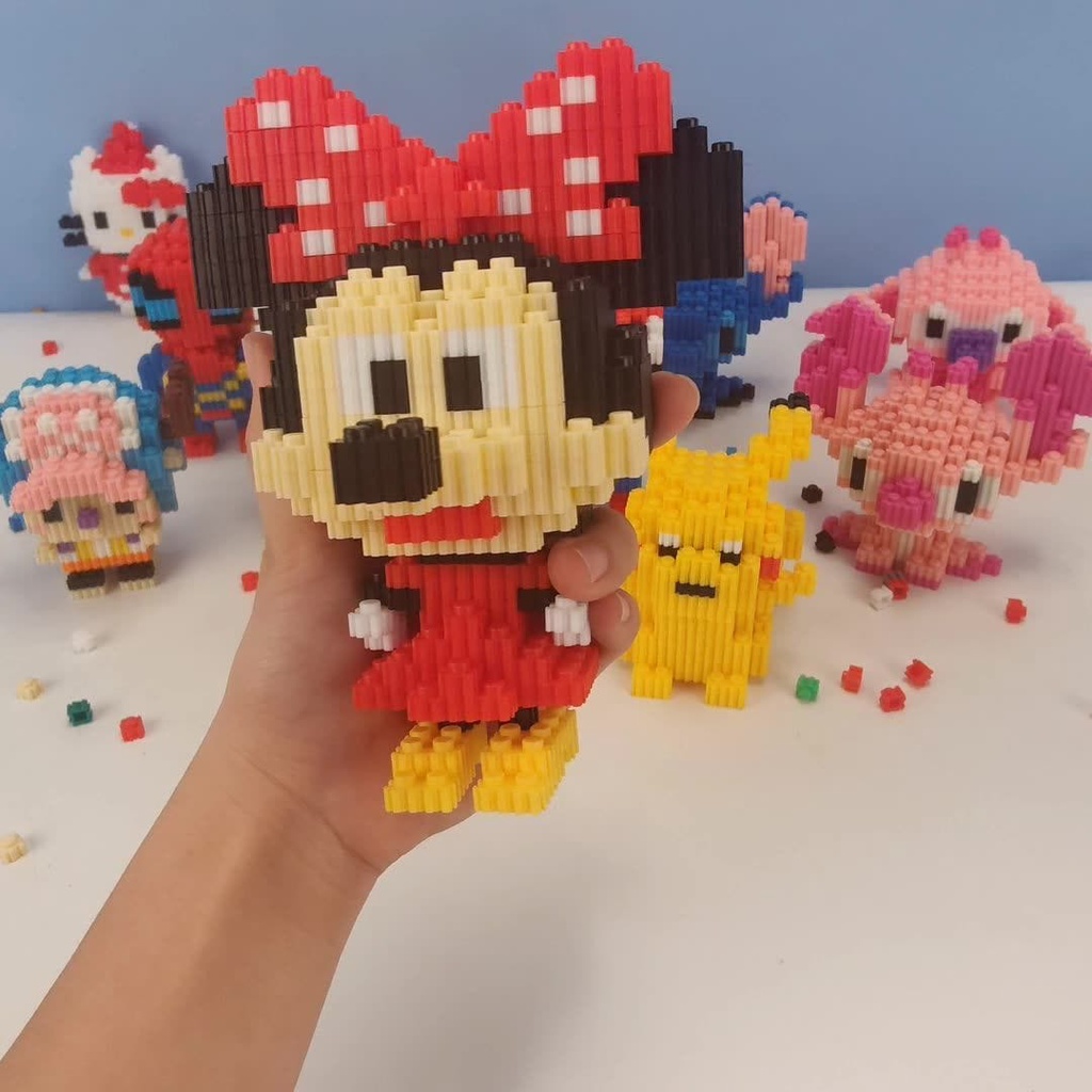 [Ready Stock] Mickey Mouse Building Blocks Diamond Nano Block Mirco ...