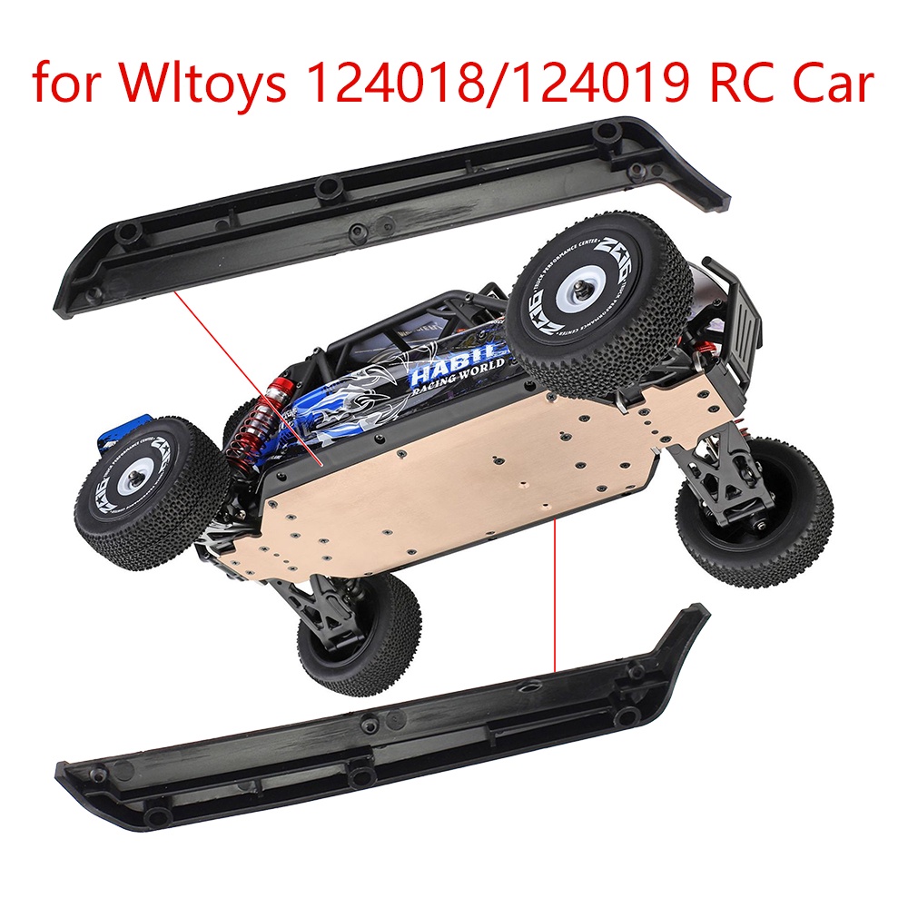 RC Car Bottom Edge Assembly for Wltoys 1:12 Scale 124018 124019 Remote ...