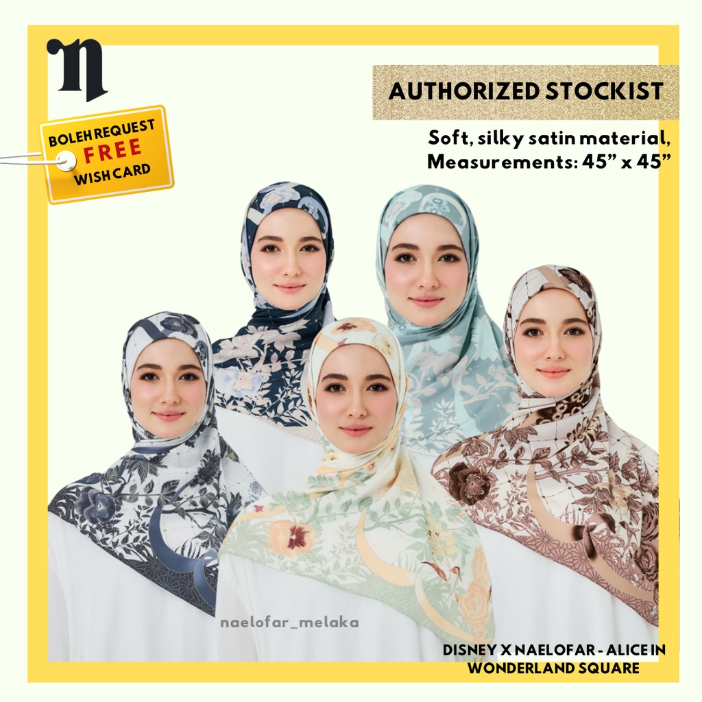 Naelofar Original : 𝗗𝗜𝗦𝗡𝗘𝗬 𝗫 𝗡𝗔𝗘𝗟𝗢𝗙𝗔𝗥 - 𝗔𝗟𝗜𝗖𝗘 𝗜𝗡 𝗪𝗢𝗡𝗗𝗘𝗥𝗟𝗔𝗡𝗗 𝗦QUARE ...