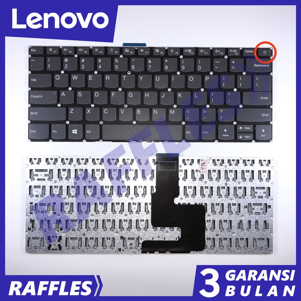 Lenovo Ideapad 130-14AST 130-14IKB Keyboard | Shopee Malaysia