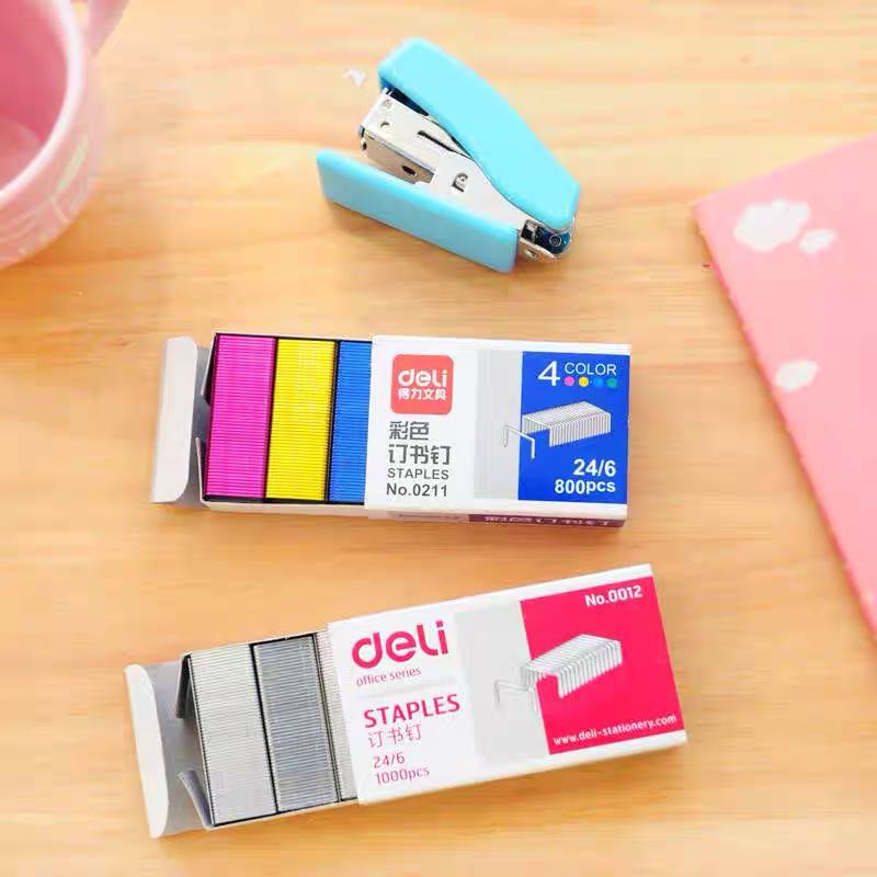 Staplers No.12 (24/6) Colorful Stapler Bullets | Shopee Malaysia