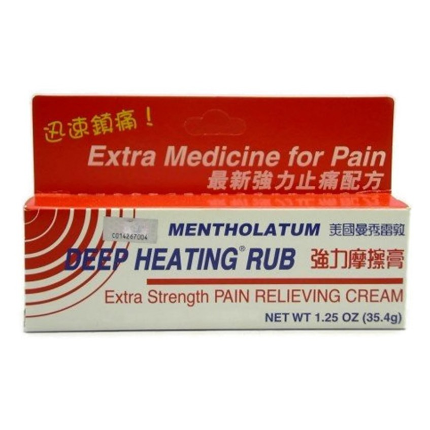 Mentholatum Deep Heating Extra Strength Rub Cream 35.4g | Shopee Malaysia