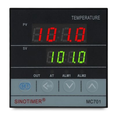 SINOTIMER MC701 - 611 INTELLIGENT TEMPERATURE CONTROL METER (BLACK ...