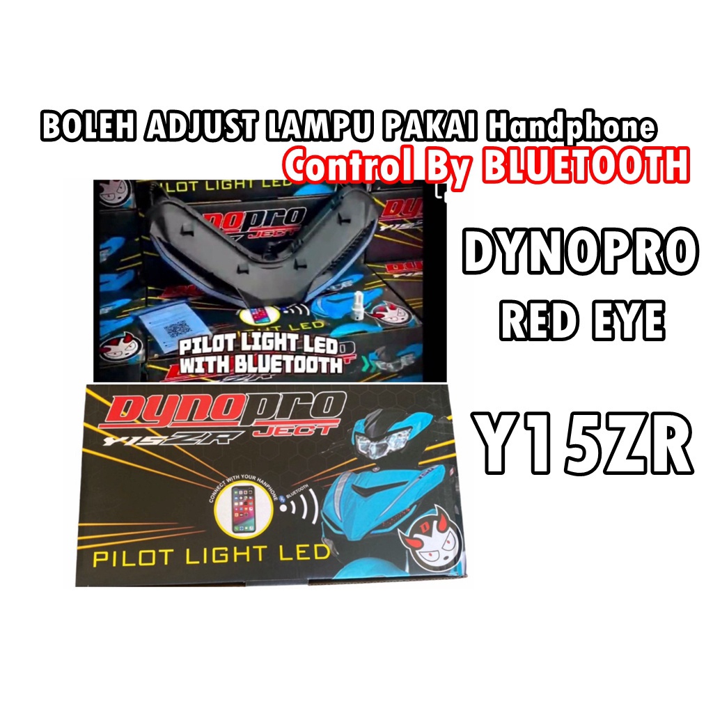 (abc motor)DYNOPRO Y15ZR V1-V2 LED MATA GABAN with RUNNING SIGNAL ...