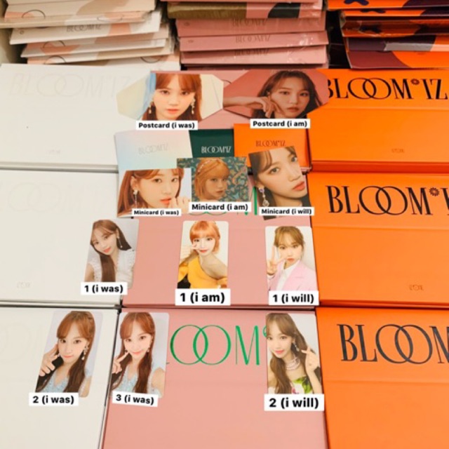 Official IZ Card/Postcard/Minicard/Photocard/AR Card IZONE CHAEWON ...