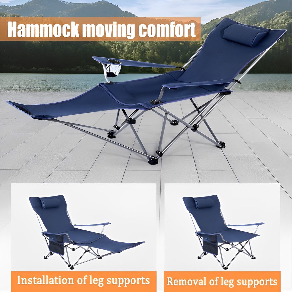 Outdoor Folding Chair Camping Holder Superhard High Load Chair Portable ...