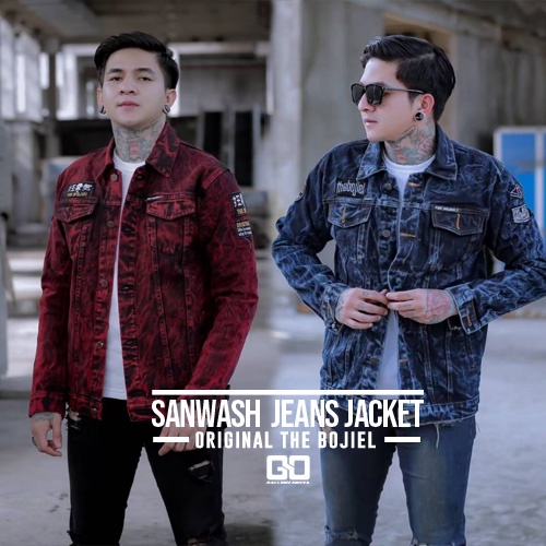 Jiket jeans For Men - Men's denim Jacket - ORIGINAL Men's jeans Jacket ...